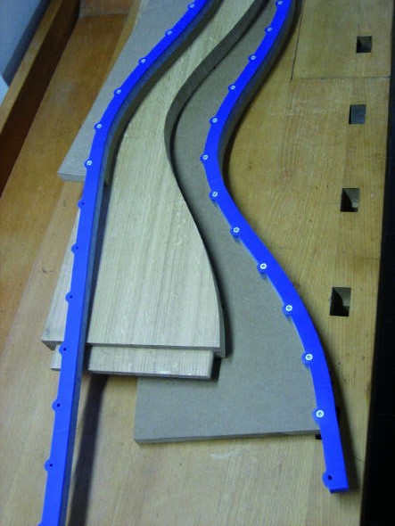 Kurvenlinfix Flexible Router Guide