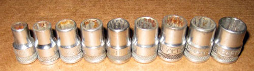 Craftsman Vintage 1/4″ Drive Socket Set