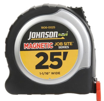 Johnson Level & Tool Magnetic Tip Tape Measures