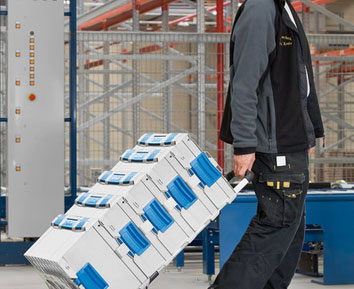 New Bosch L-Boxx Tool Box, Click & Go L-Cart and L-Dolly