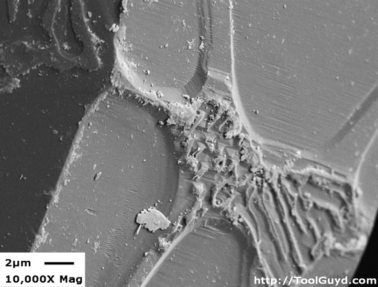 High Magnification Images of Quality Diamond Particles