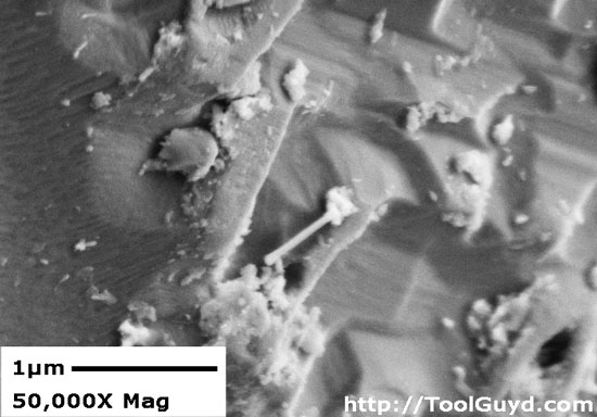 High Magnification Images of Quality Diamond Particles