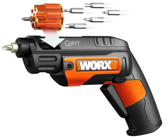 Worx QBit Multi-Bit Cordless Screwdriver