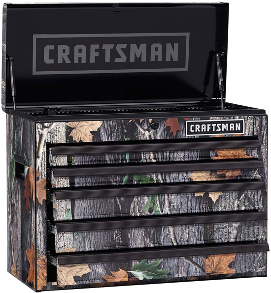 New Craftsman Camouflaged Tool Chest