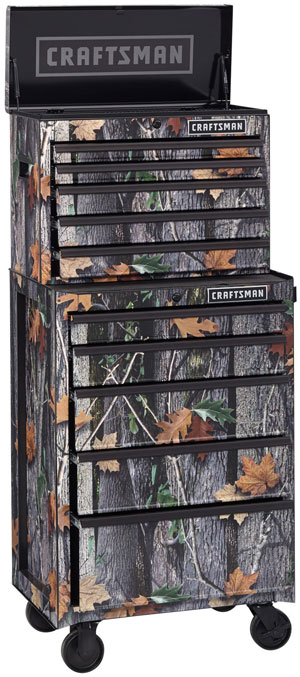 New Craftsman Camouflaged Tool Chest