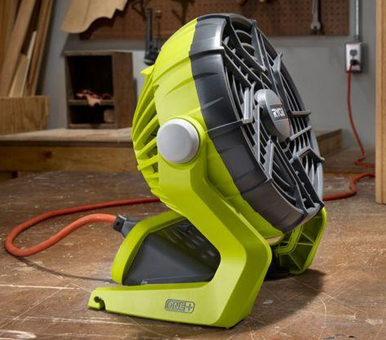 Ryobi 18V One+ Fan Review