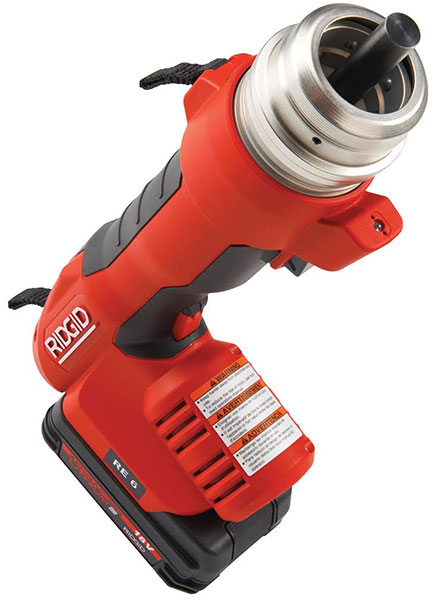 New Ridgid RE 6 Interchangeable Head Electrical Multi-Tool