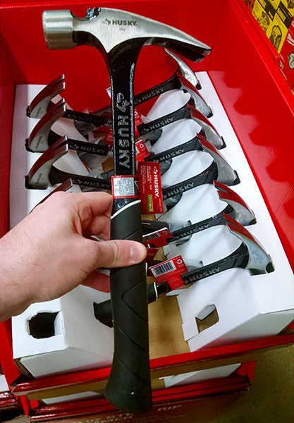 Deal: Husky 20oz Rip Claw Hammer for $10