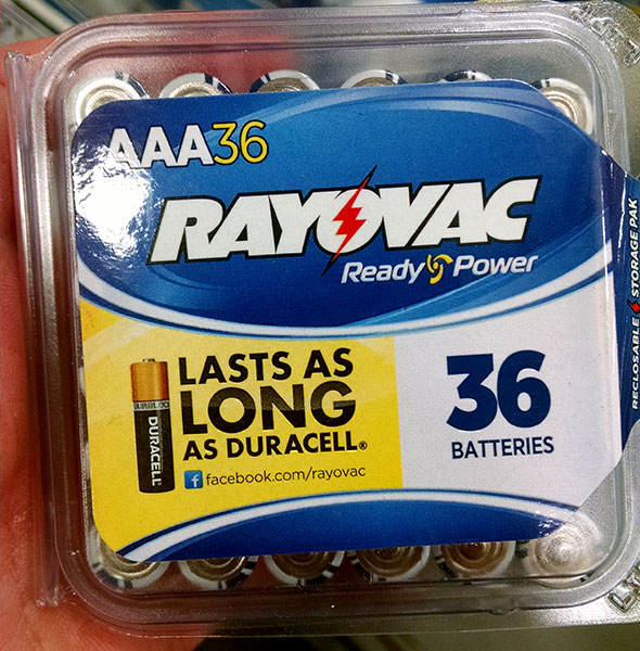 Rant: Our RAYOVAC Batteries Leak so Much, We’re Switching to DURACELL