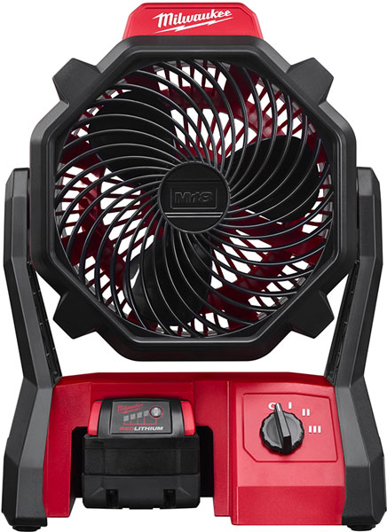 New Milwaukee M18 Jobsite Fan