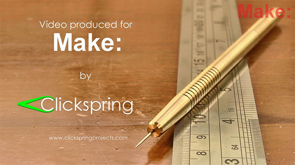 Check Out this DIY Brass-Handled Metal Scriber Project