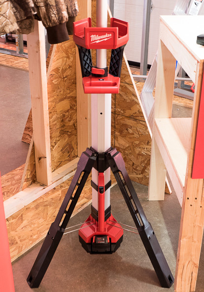 New Milwaukee M18 LED Tripod Worklight and Other New M12 and M18 LED ...