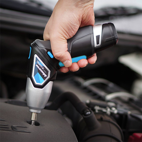 BluCave FlashCell Cordless Screwdriver is Powered by a SuperCap “Battery”