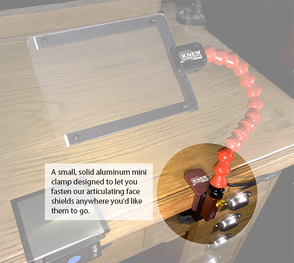 Knew Concepts Mini Benchtop Accessory Clamp