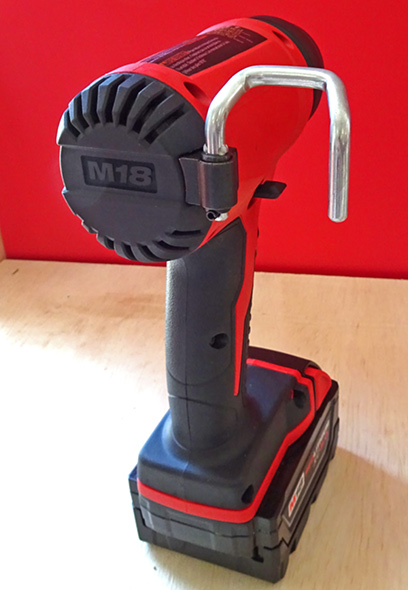 New Milwaukee M18 Cordless Compact Heat Gun