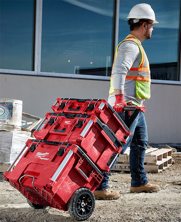 Milwaukee Packout Tool Boxes and Storage System, in Photos