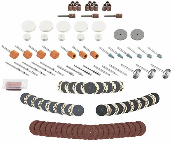 Dremel Rotary Tool Accessory Organizer and “Refill” Assortment