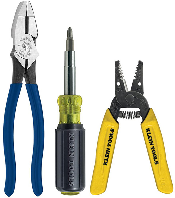 Klein 7-Tool Electrical Tool Kit for $50