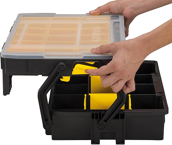 New Stanley 2-Level Cantilever Organizer