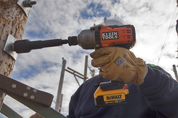 New Klein “Powered by Dewalt” Cordless Power Tools
