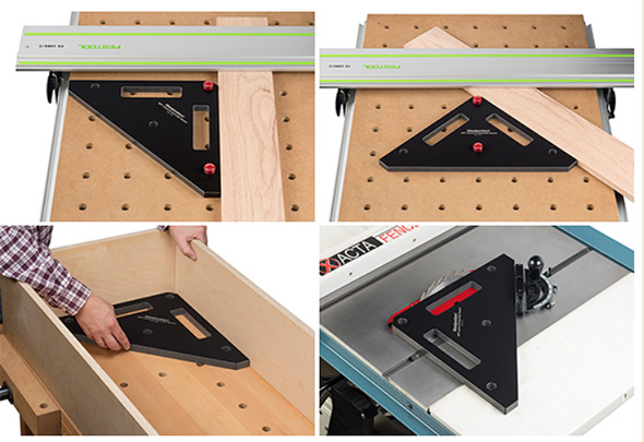 Woodpeckers One Time Tool: MFT Setup Square (Phenolic Version, 2018)