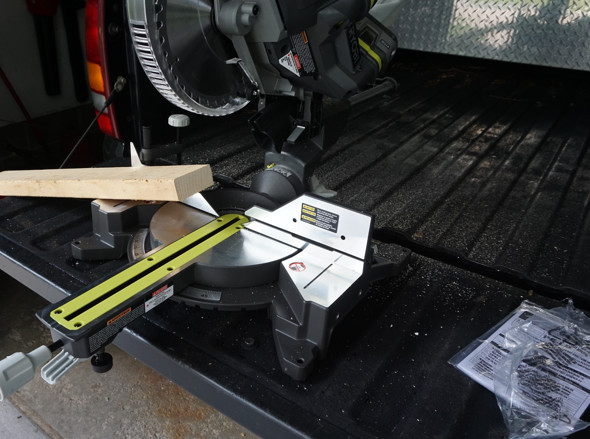 Review: Ryobi One+One Cordless Sliding Miter Saw