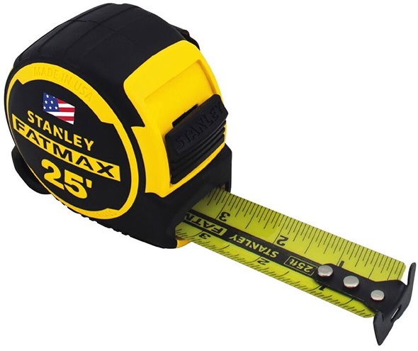 New Stanley FatMax USA-Made 25′ Tape Measure (2018 Version)
