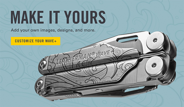 New Leatherman Wave+ Multi-Tool “Custom Shop”