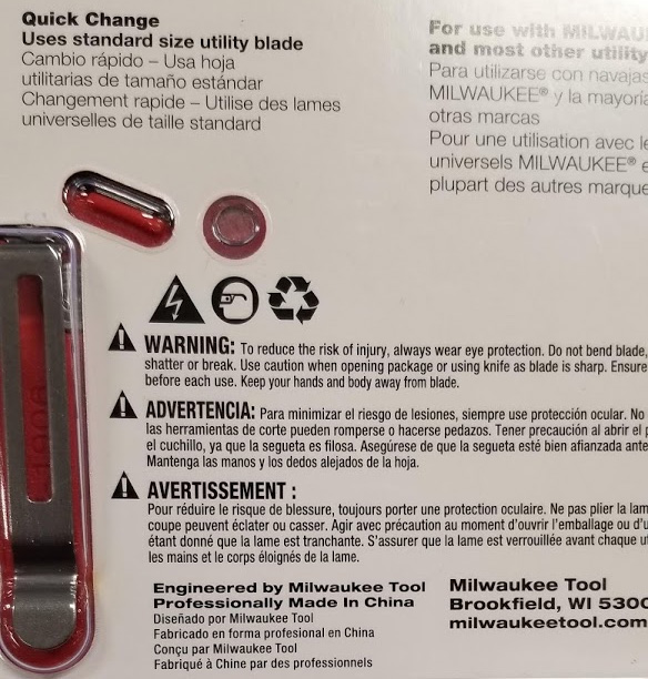 More About the Milwaukee Tool Fastback Utility Knife Holiday 2018 ...