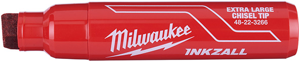 New Milwaukee Inkzall Chisel-Tip Markers, Large and XL