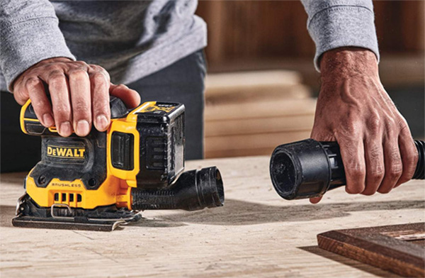 New Dewalt 20V Max Cordless 1/4-Sheet Sander DCW200